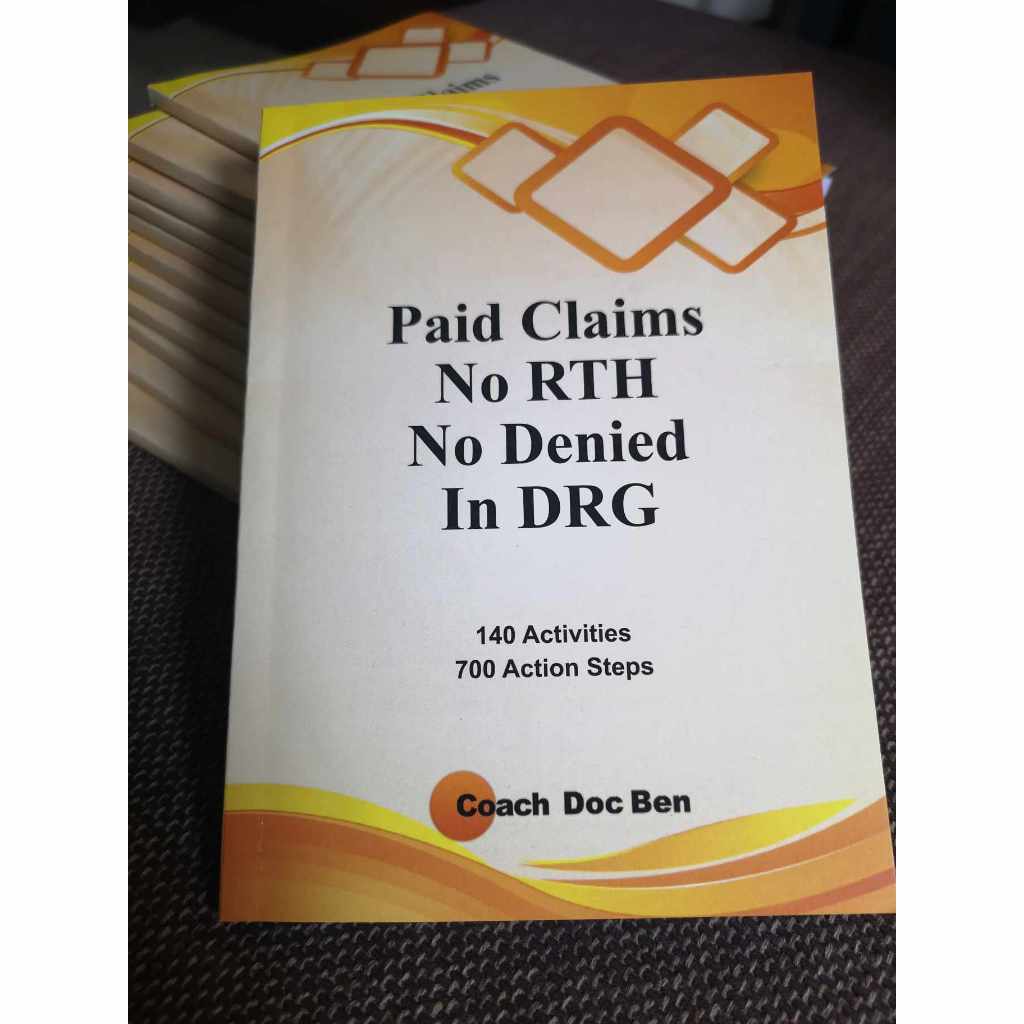 Diagnosis Related Groupings No RTH No Denied Manual | Shopee Philippines