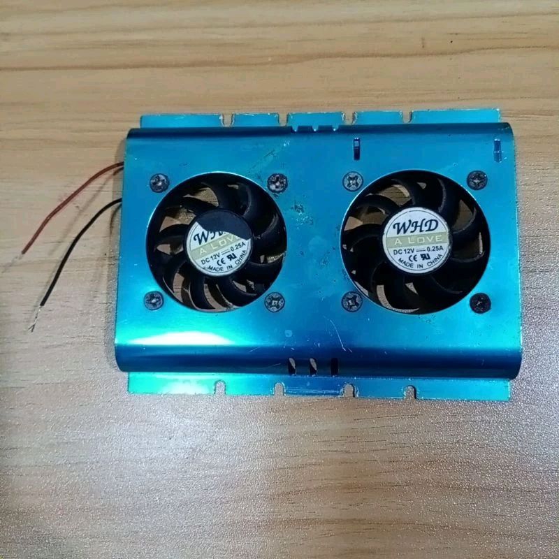 Preloved Hard Disk Drive Dual HDD Cooling Fan 12V 4Pin | Shopee Philippines