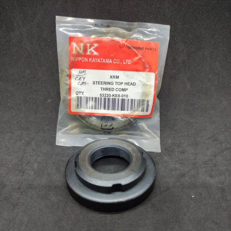 "HONDA XRM110 / XRM125 STEERING TOP HEAD THREAD COMP 53220-KE8-010 ...