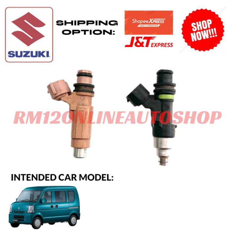 FUEL INJECTOR 4 HOLES FOR SUZUKI DA63T DA64V NON TURBO | Shopee Philippines