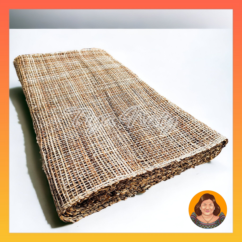 TIYA NATY 10-Yard Abaca Burlap Mat Sinamay Sheet Backdrop DIY Flower ...