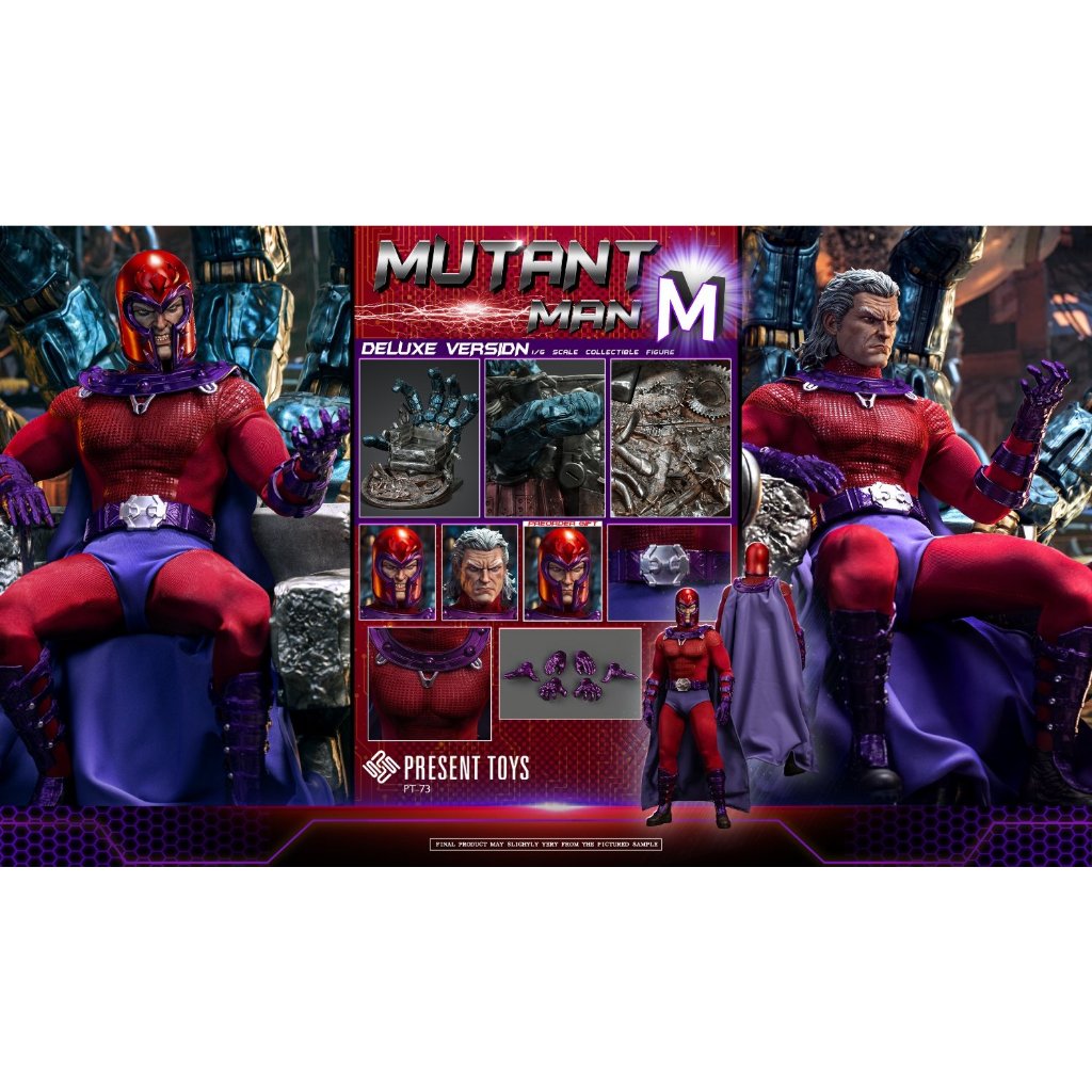 PRESENT TOYS PT-sp73 1/6 Magneto Deluxe Edition | Shopee Philippines