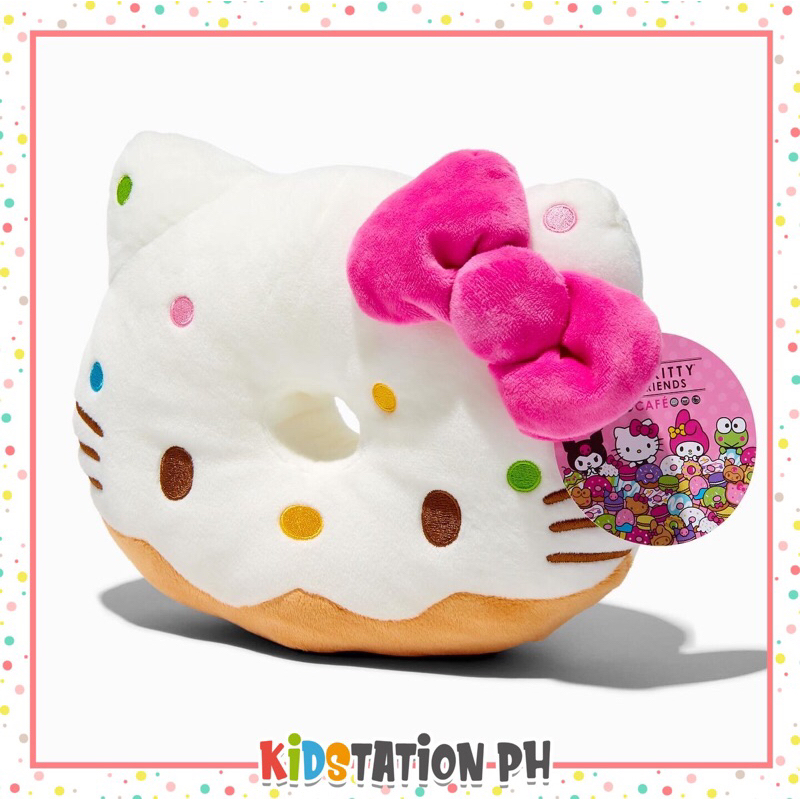Hello Kitty & Friends Cafe Donut Plush-Hello Kitty | Shopee Philippines