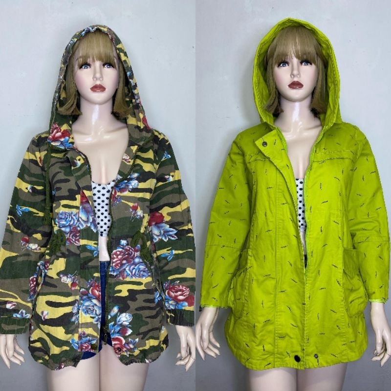 PARKA JACKET ( preloved ) | Shopee Philippines