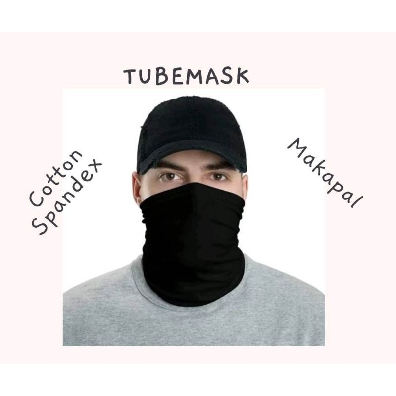 Tubemask/Balaclava plain black ( motorcycle & bikers) | Shopee Philippines