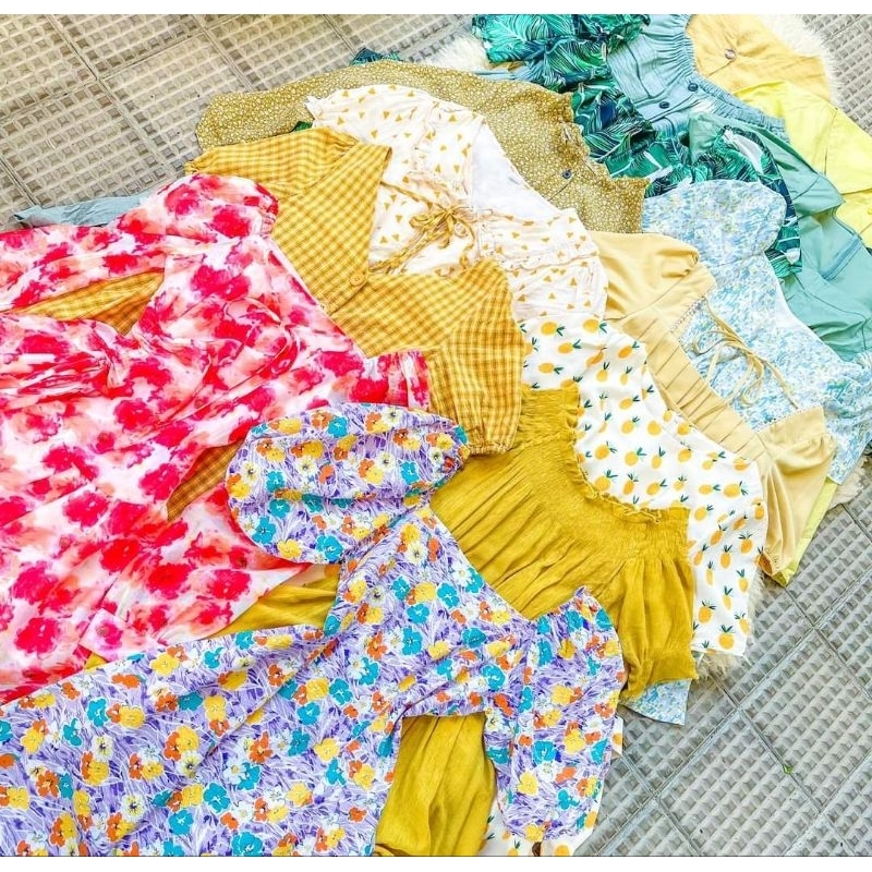 MINI MIX MAXI DRESS WHOLE BALE | Shopee Philippines