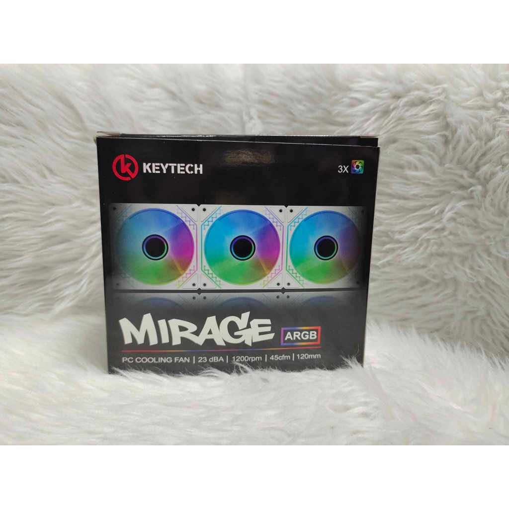 KEYTECH MIRAGE CONTRAL BOX SERIES 3IN1 ARGB FANS | Shopee Philippines