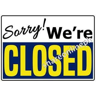 Signages for Grocery Sari-Sari Store A4 Size High Quality Signboard ...