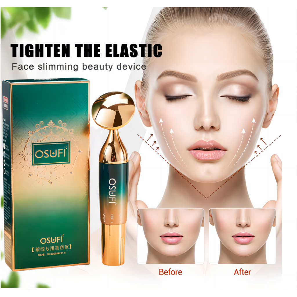 Electric Face Roller Massager Slimming Vibration Facial Lift Roller ...