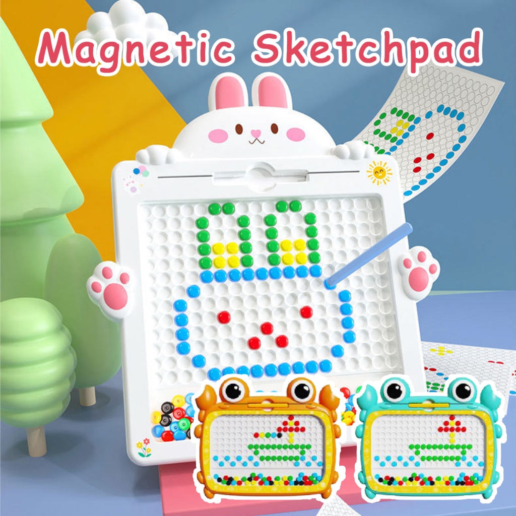 Cute Magnetic Drawing Board DIY Sketchpad Educational Learning Toys for ...