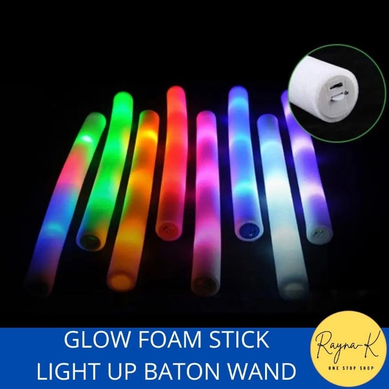 LED RGB FOAM STICK PARTY (MULTI COLOR) | Shopee Philippines