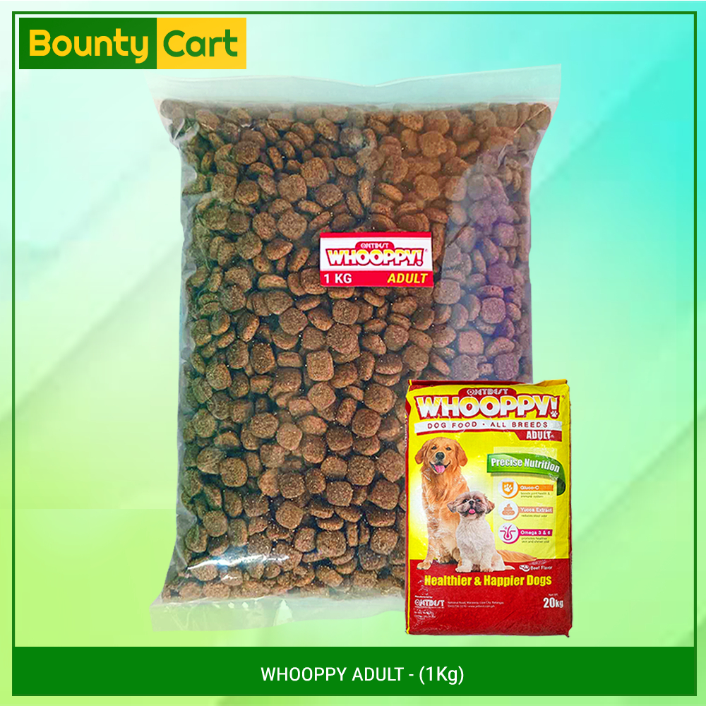 BC- Whooppy Dog Food Adult 1kg (for all breeds) with Yucca Extract ...