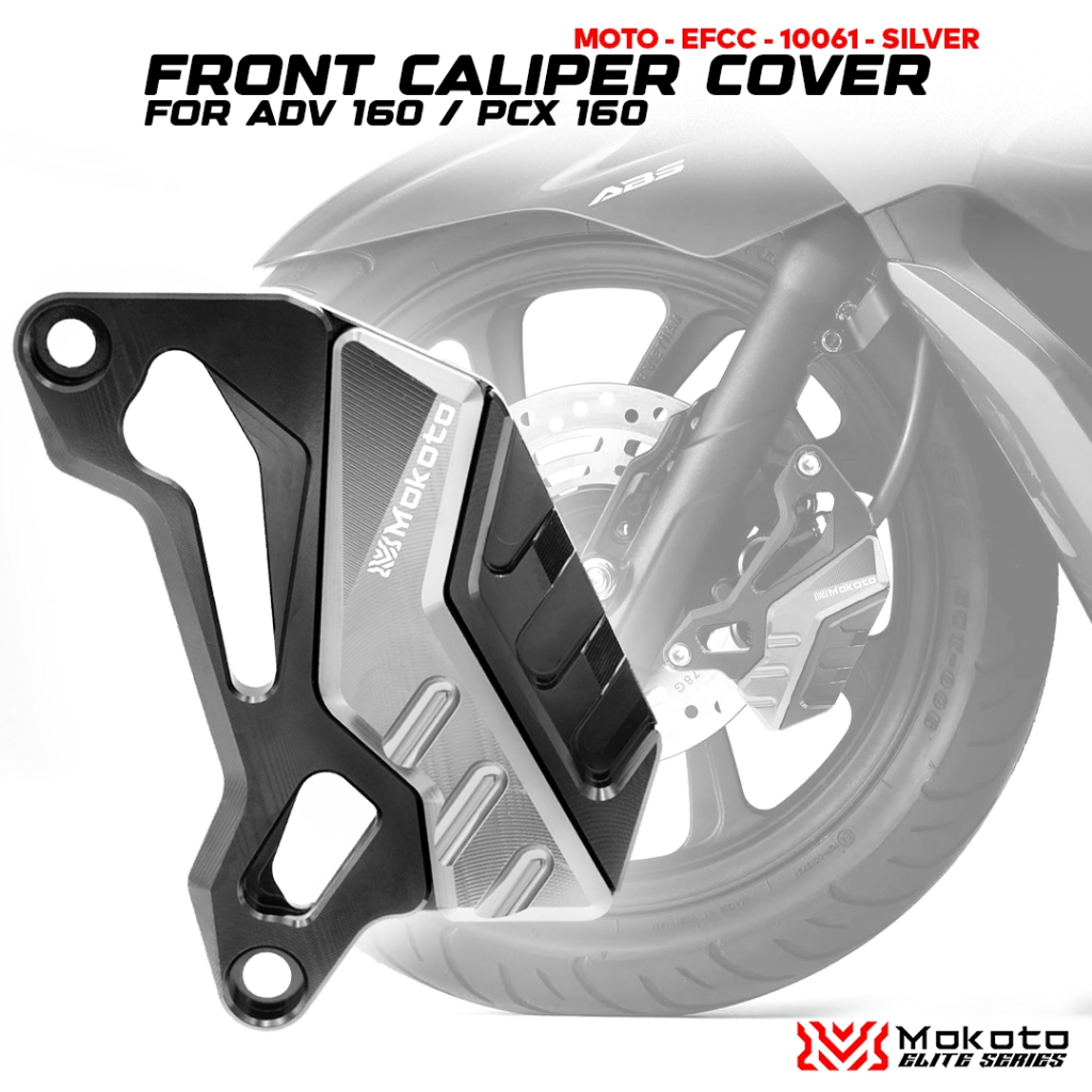 MOKOTO ELITE SERIES HONDA ADV 160 PCX 160 FRONT BRAKE CALIPER GUARD CAP ...