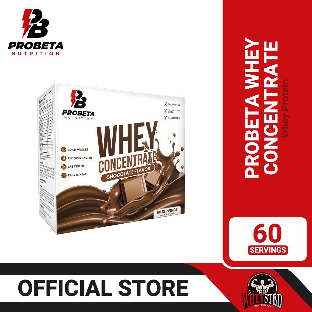 Probeta Whey Concentrate (Chocolate Flavor) 60s | Shopee Philippines