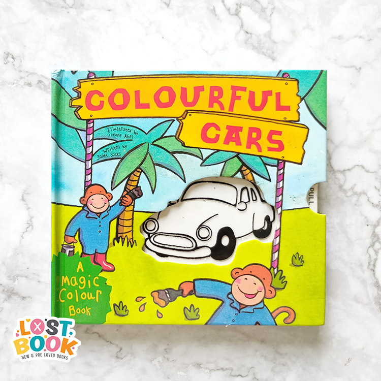 COLOURFUL CARS - MAGIC COLOUR BOOK - INTERACTIVE | Shopee Philippines