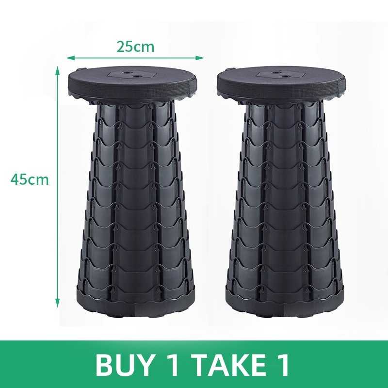 Telescopic Stool Retractable Folding Adjustable Outdoor Play Queue ...