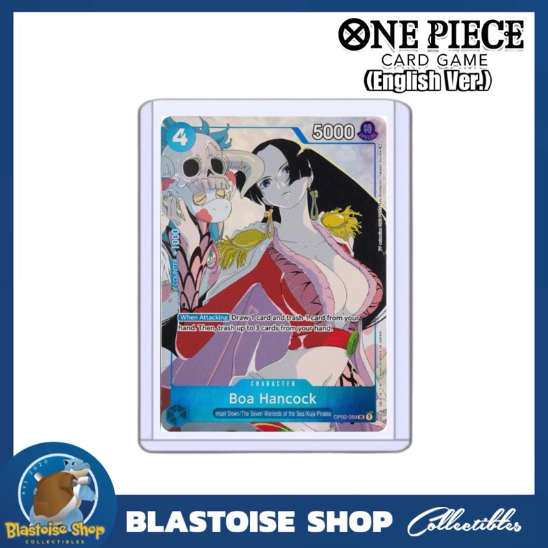 One Piece Card Game: Boa Hancock Gift Collection Promo Card OP02-059 ...