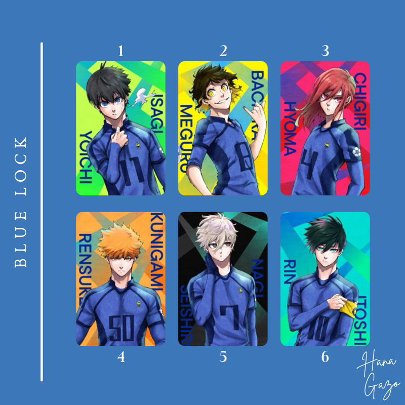 Blue Lock Character Photocards | Shopee Philippines