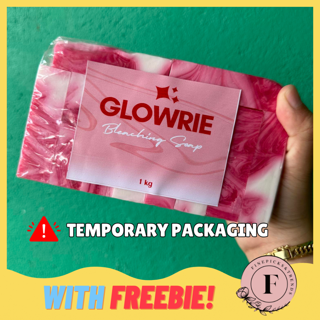 ORIGINAL GLOWRIE - 1 Kilo Bleaching Soap with FREEBIE | Shopee Philippines