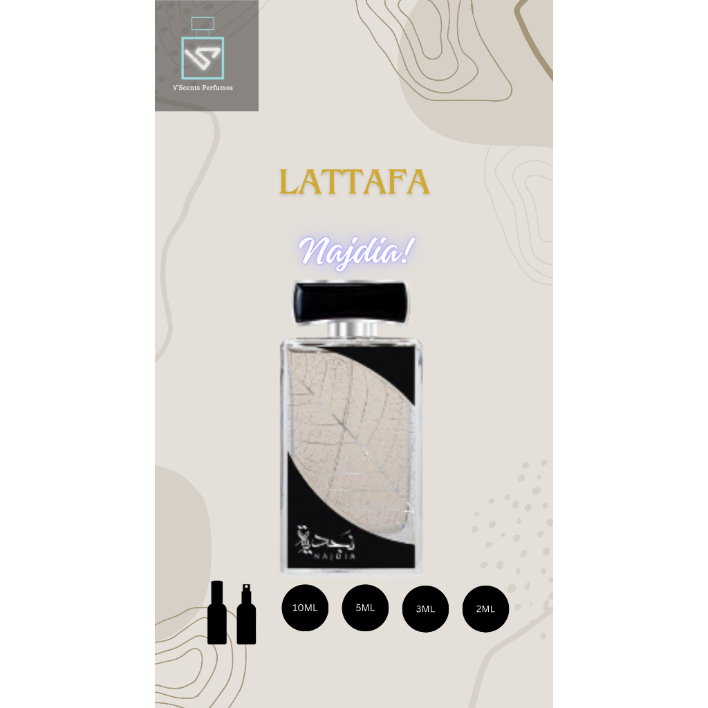 [ Lattafa ] Najdia EDP Decant (Invictus Dupe) | Shopee Philippines