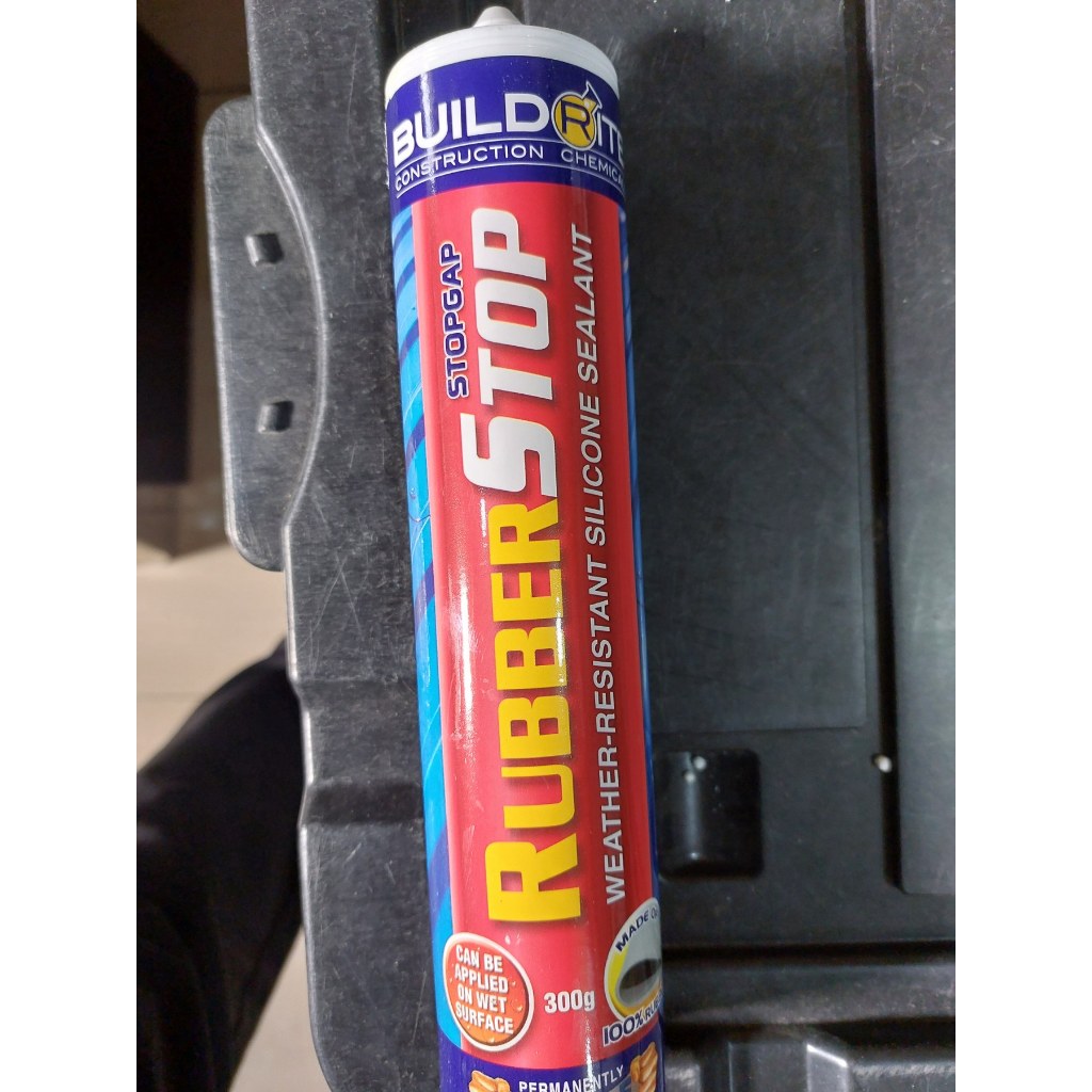 Buildrite 300g Rubberstop Flexible Rubber Sealant | Shopee Philippines