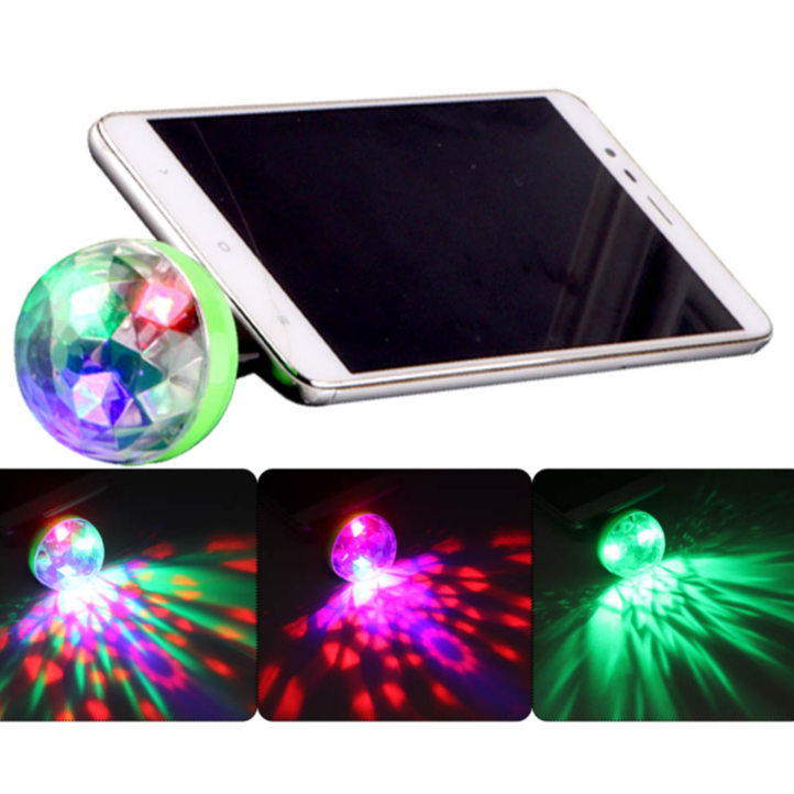 USB Disco Light Party Lights OTG Mini Disco Ball Stage Led Light ...