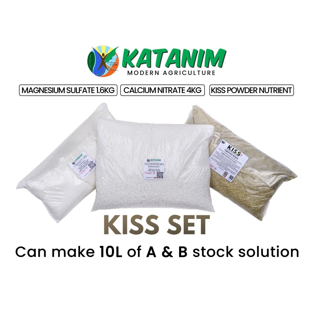 KISS Powder 10L SET | 10 L Powder Nutrient Solution for Lettuce, Leafy ...