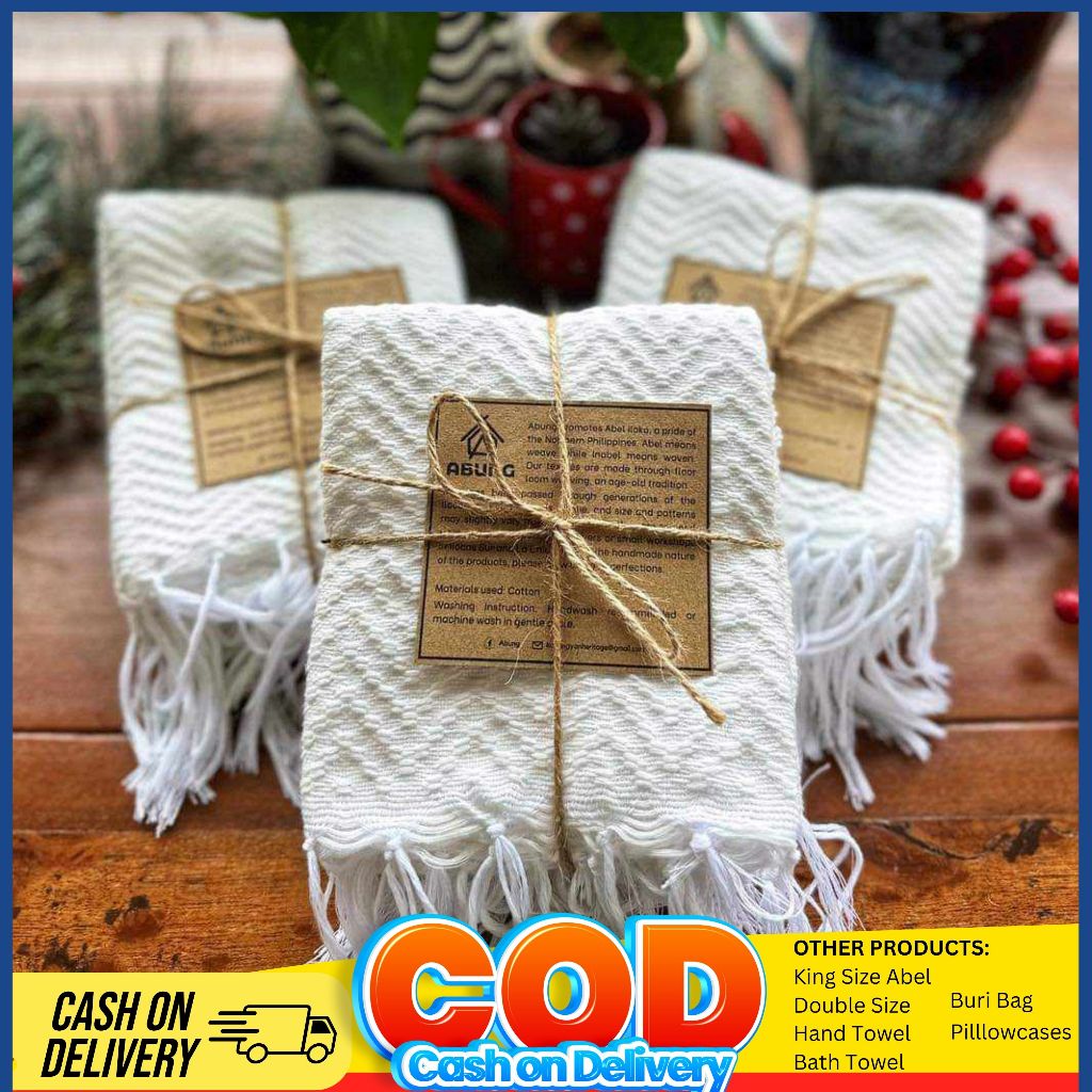 Ilocos Abel Hand Towel Assorted colors Abel Hand Towel Wedding Souvenir ...