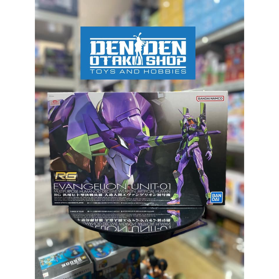 Authentic Bandai 1/144 RG Evangelion Unit-01 Rebuild of Evangelion ...