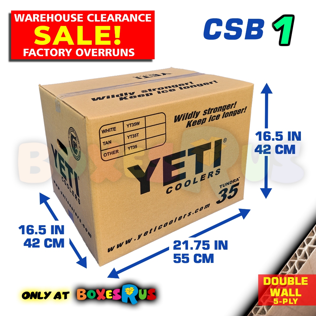 Double Wall 5 Ply Extra Large High Quality Box 55 X 42 X 42 CM CSB1 ...