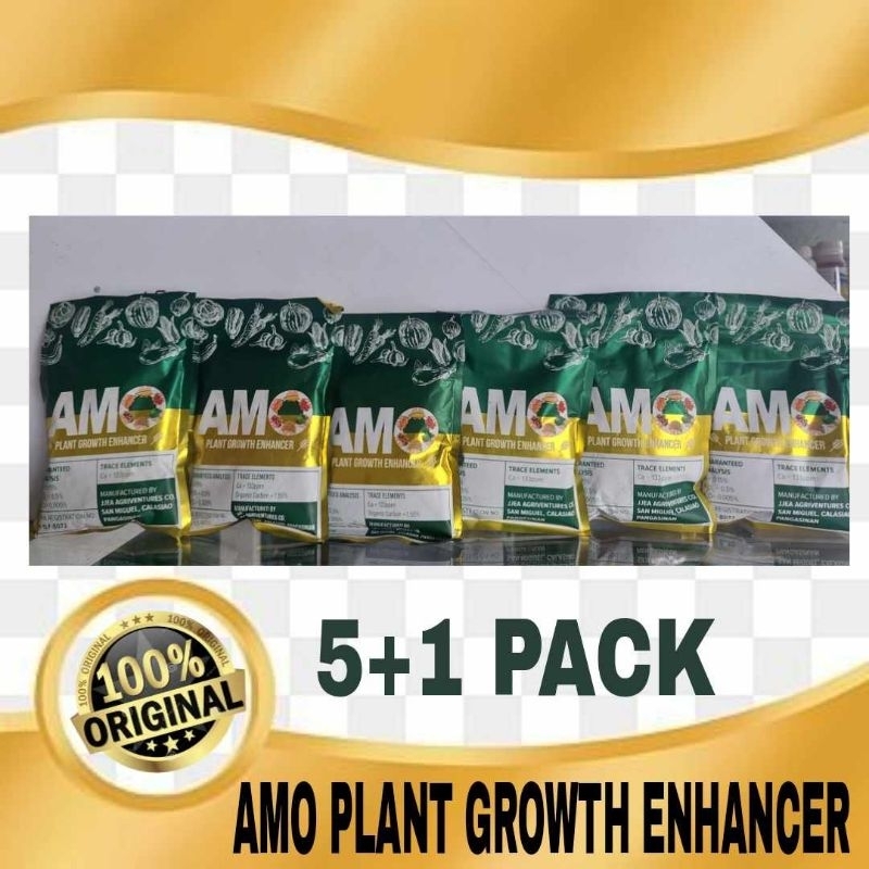 AMO - PLANT GROWTH ENHANCER - OLD/GOLD PACKAGING (5+1 PACK × 100 GRAMS ...