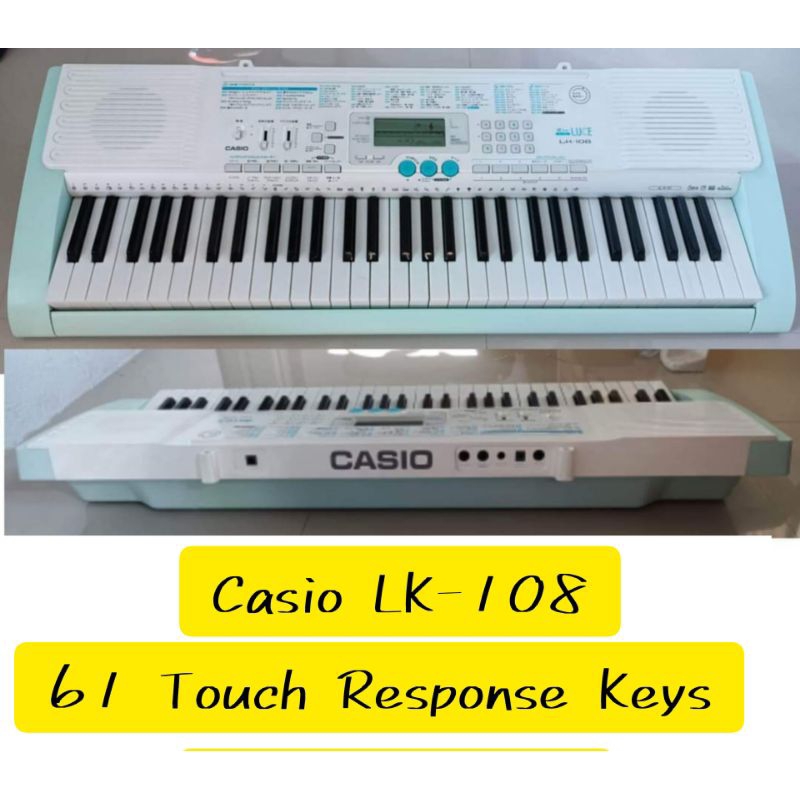 Casio LK-108 (Touch Response) Japan Surplus Keyboard Piano | Shopee Philippines