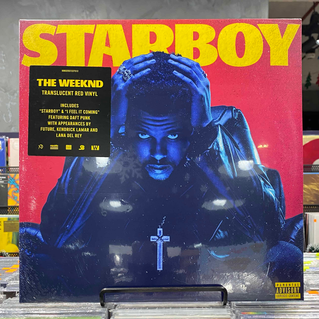 THE WEEKND Starboy Transluscent Red Vinyl | Shopee Philippines