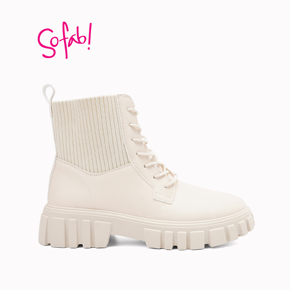 Sofab! Ari Platform Boots | Shopee Philippines