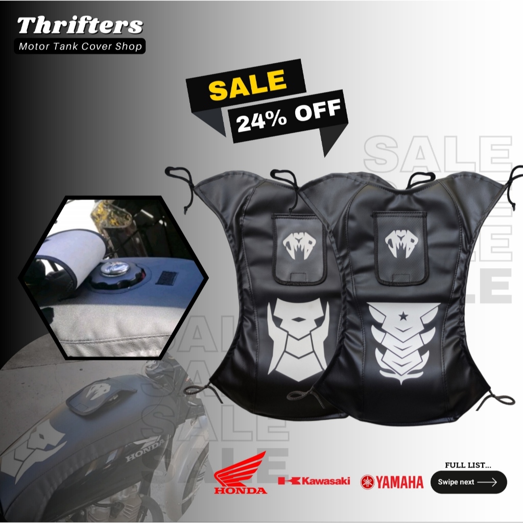Tank Cover BILOG Tmx 125 Alpha,Motoposh,Euro Daan Hari,Kawasaki Wind ...