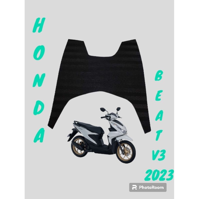 Honda Beat v3 2023 footboard Rubber Matting | Shopee Philippines