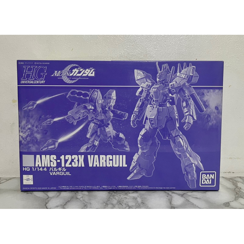 HG UC 1/144 Scale Model AMS-123X Varguil | Shopee Philippines