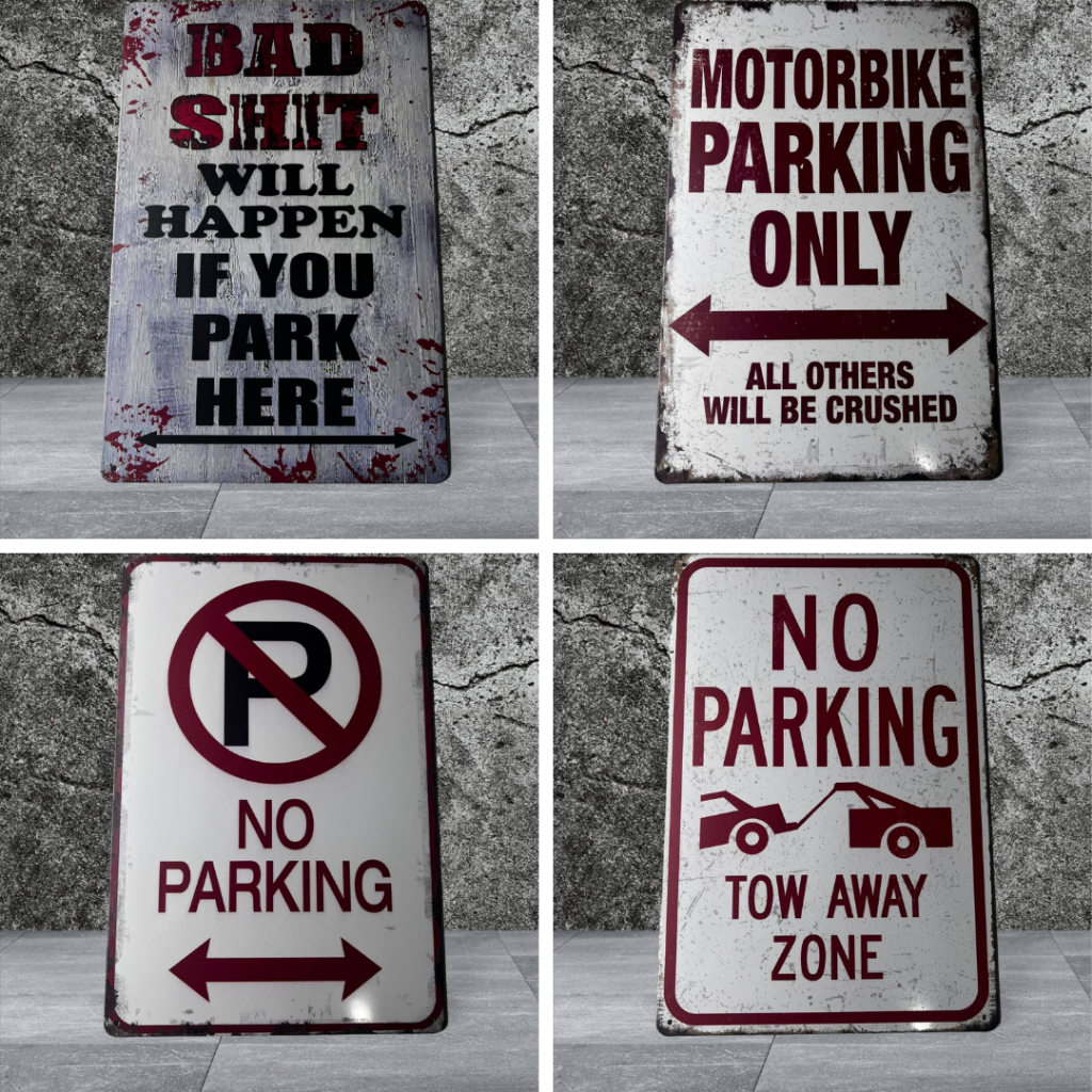 TrendsPh Vintage Retro Metal Sign Rustic Wall Decoration ( 30 x 20 cm ...