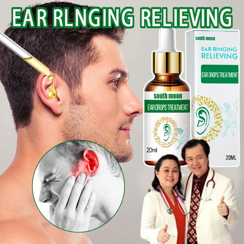 South Moon Ear Drops Treatment Original Tinnitus Liquid Earache Liquid ...