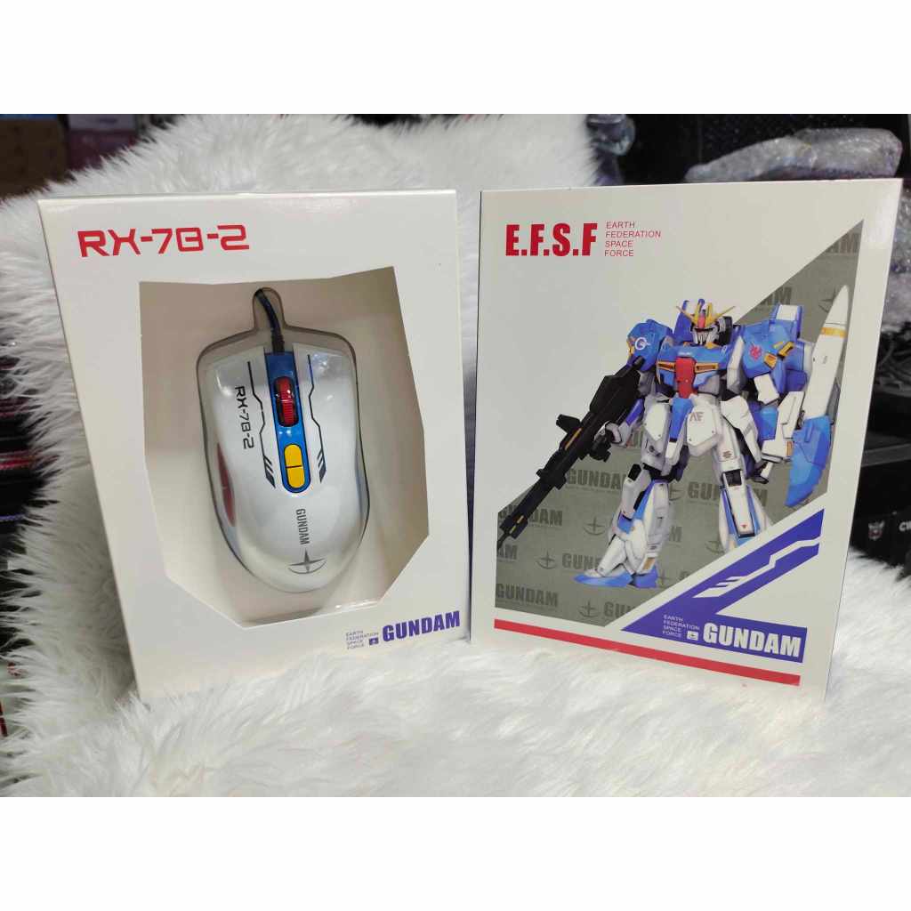 GUNDAM RX-78-2 GAMING WIRED MOUSE WHITE | Shopee Philippines