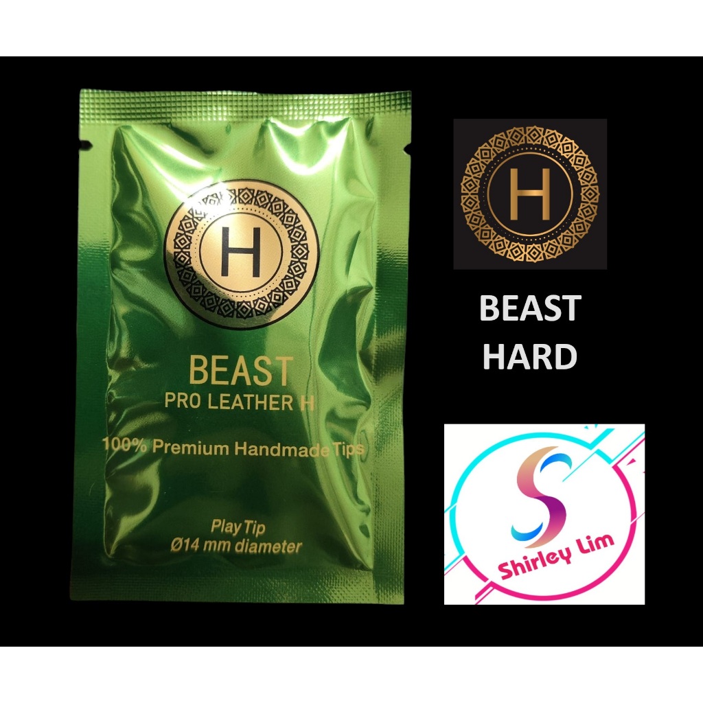 HORO Beast Pro Play Hard Leather Tip Pool Tip , Billiard cue tip , tip ...