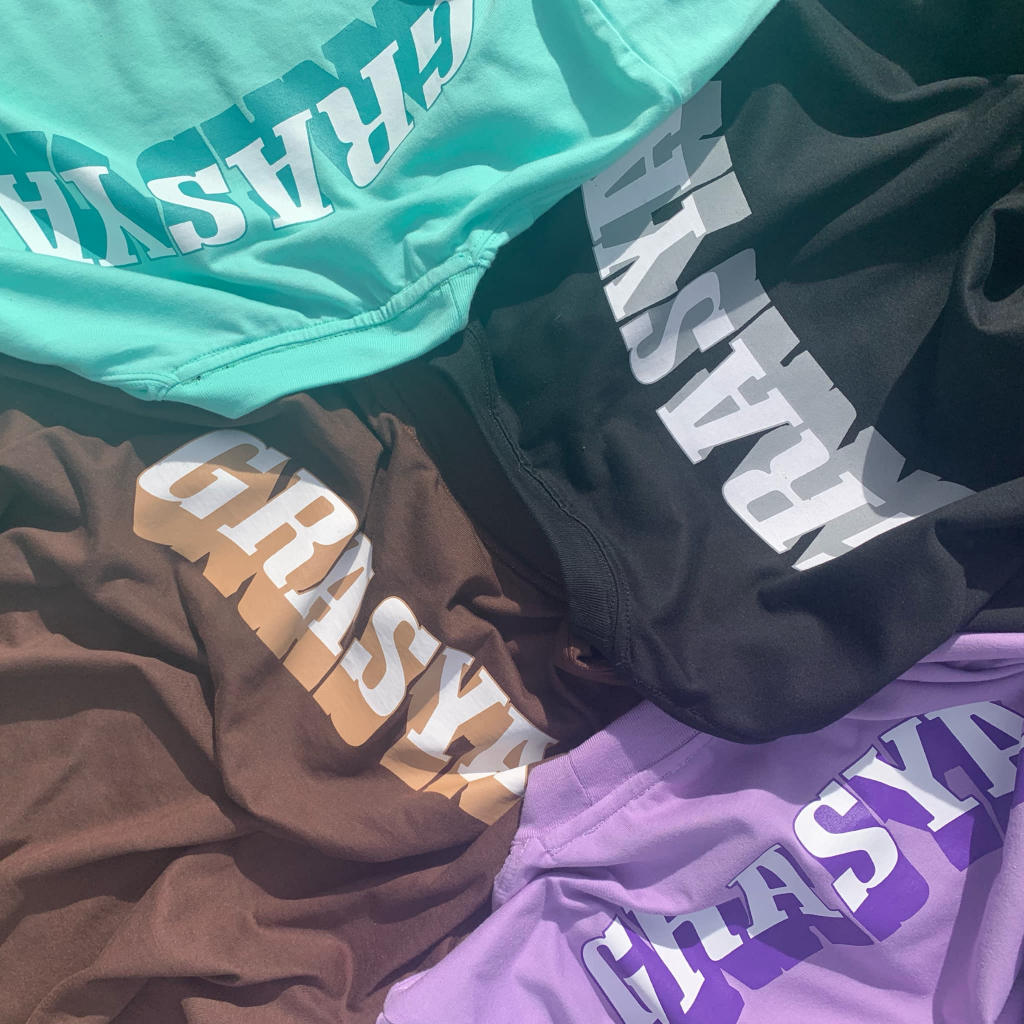 GRASYA ARCH LOGO BACK TO BACK HIGH QUALITY UNISEX TSHIRT | Shopee ...