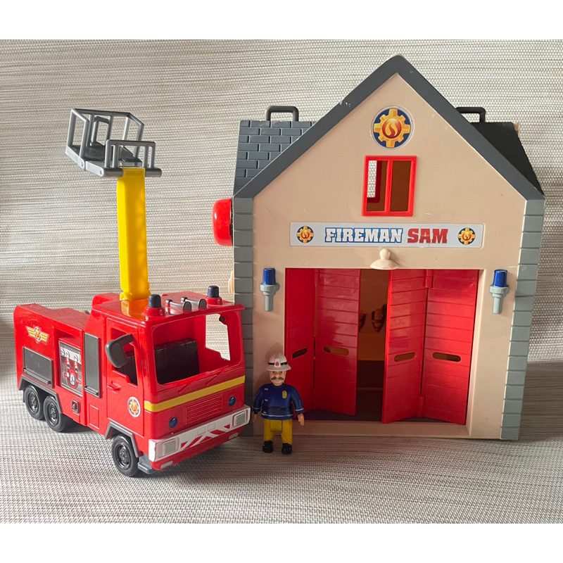 Fireman Sam Fire Station Rescue House Playset | Shopee Philippines