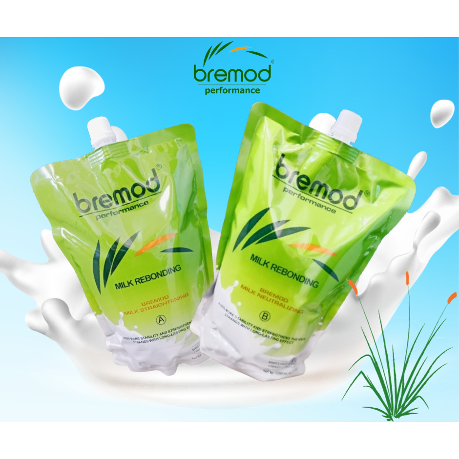 Bremod Milk Rebonding / Classic rebonding set (1250ml)2x A&B 2in1 ...