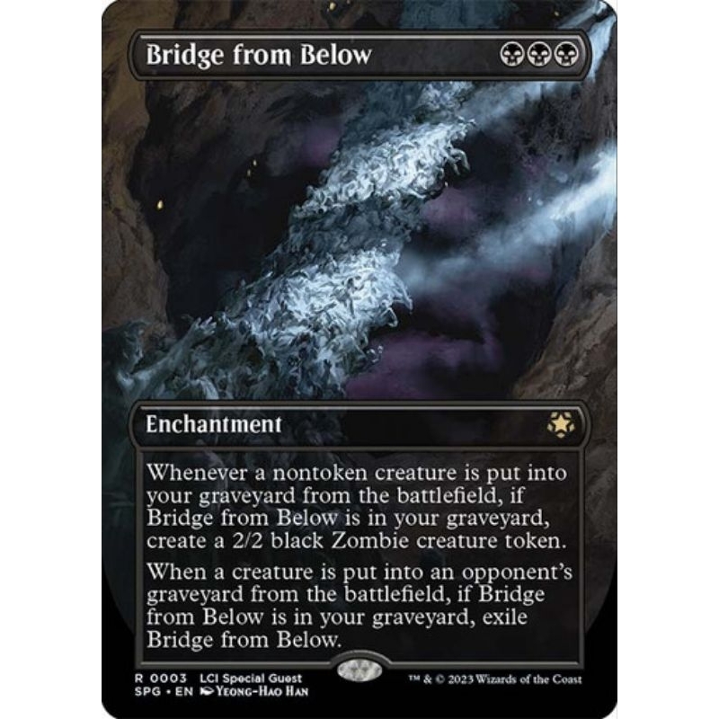Bridge from Below (borderless) - SPG - Rare - MTG Cards (WotC) | Shopee ...