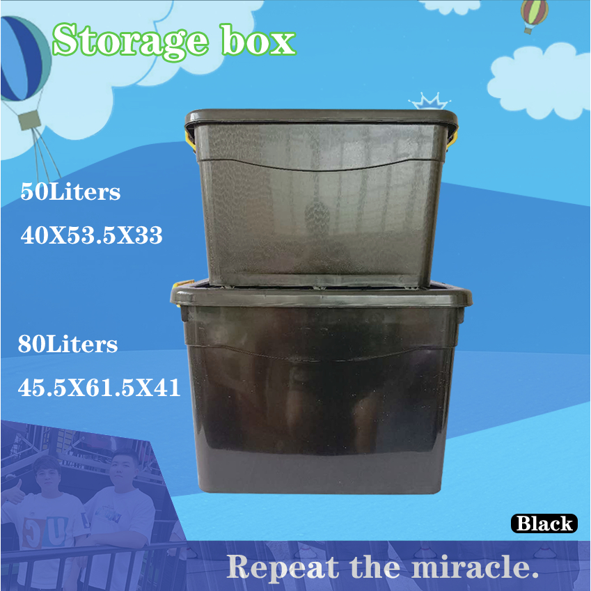 VIVA STORAGE BOX BLK 50LITER AND 90 LITERS | Shopee Philippines
