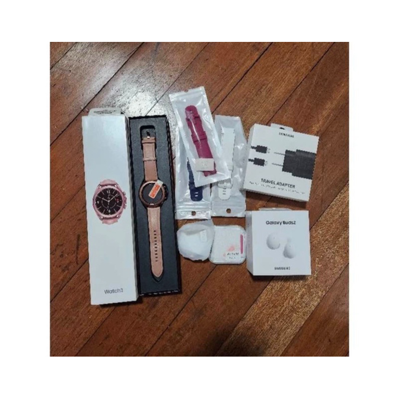 SAMSUNG BUNDLE:GALAXY SMARTWATCH R850 CLASSIC,GALAXY BUDS 2 & TRAVEL ...