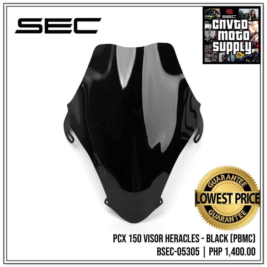 Windshield Pcx 150 Visor (sec brand) | Shopee Philippines