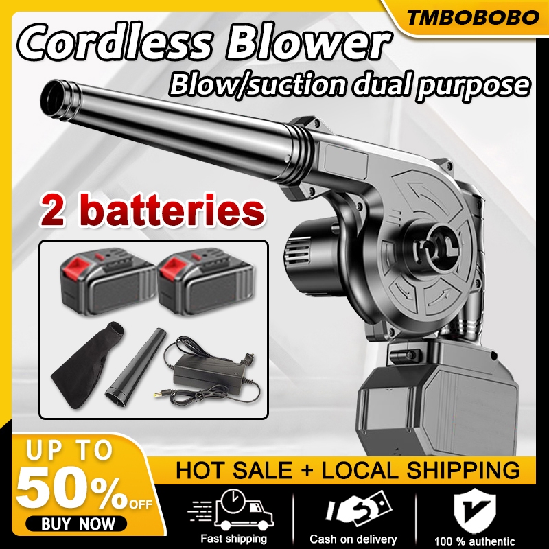 Powerful 3 in 1 Portable Cordless Air Blower Wireless Car Leaf Blower ...