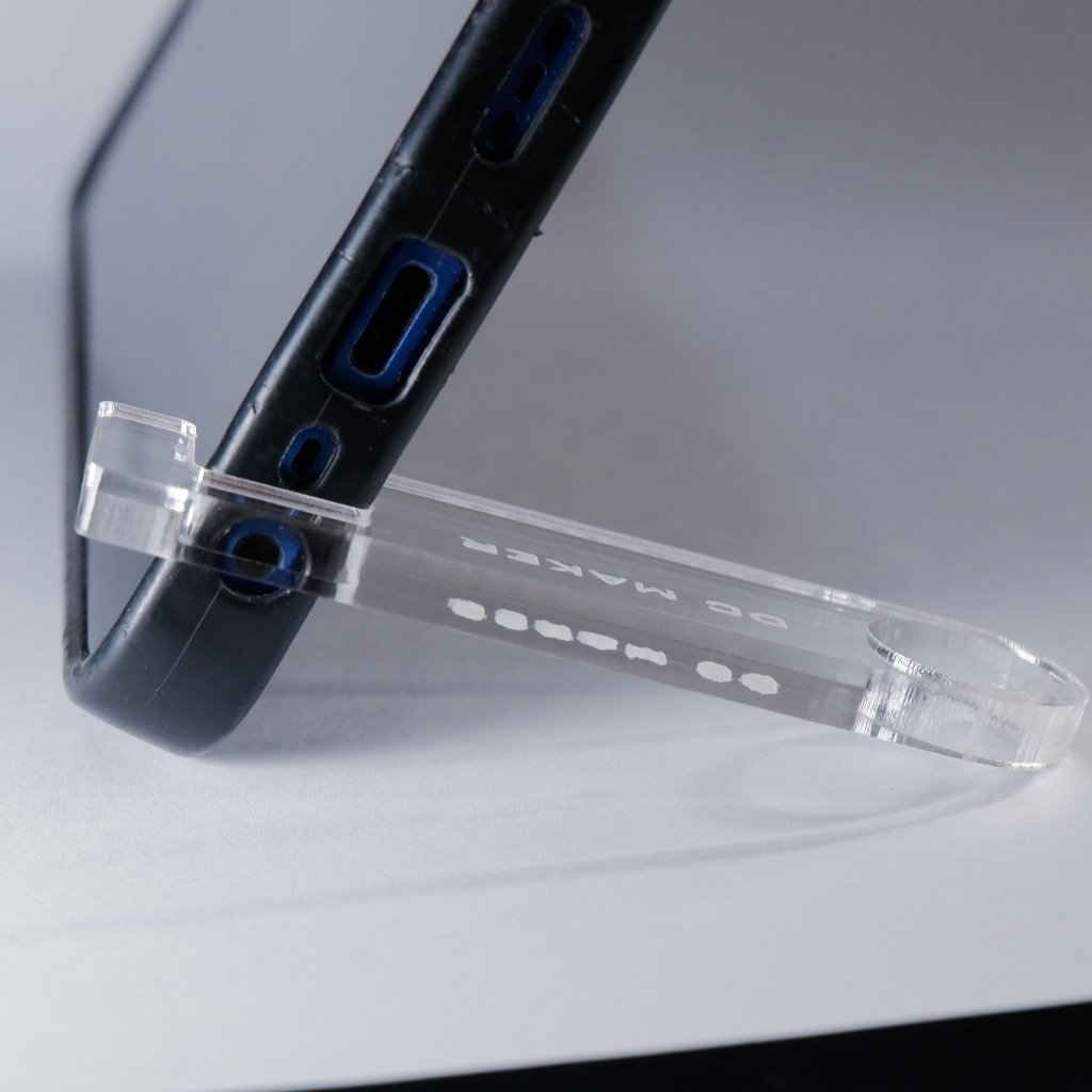 PORTABLE ACRYLIC KEYCHAIN PHONE STAND | Shopee Philippines